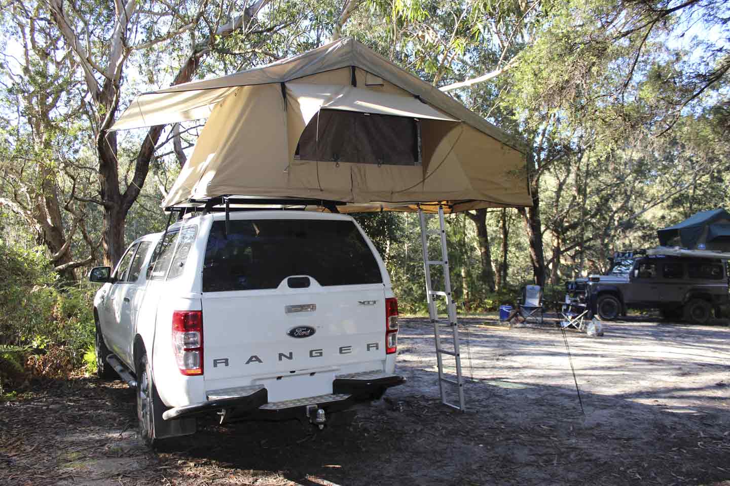 Roof Rack Options - Steel Canopies | Razorback Canopies
