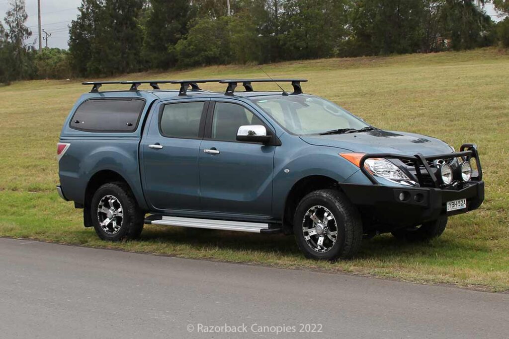 Mazda BT-50 Dual Cab 2012-2020 - Steel Canopies | Razorback Canopies