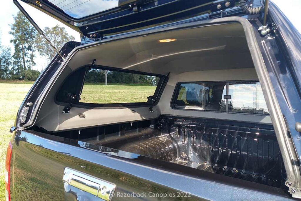 Mazda BT-50 Dual Cab 2020+ - Steel Canopies | Razorback Canopies