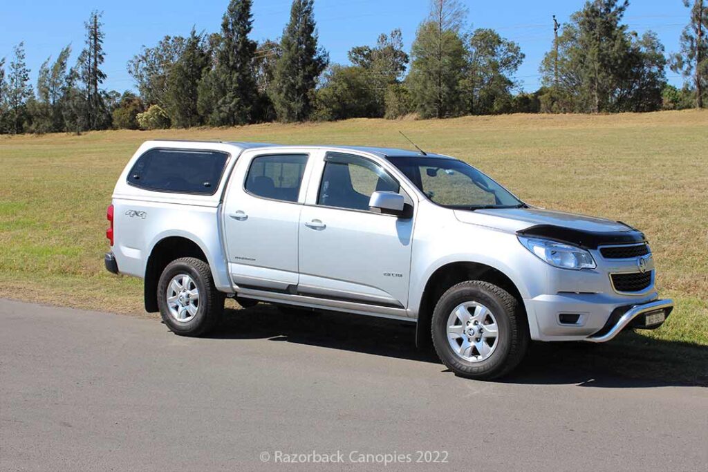 Holden Colorado 2012+ - Steel Canopies | Razorback Canopies