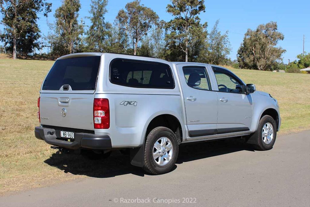 Holden Colorado 2012+ - Steel Canopies | Razorback Canopies