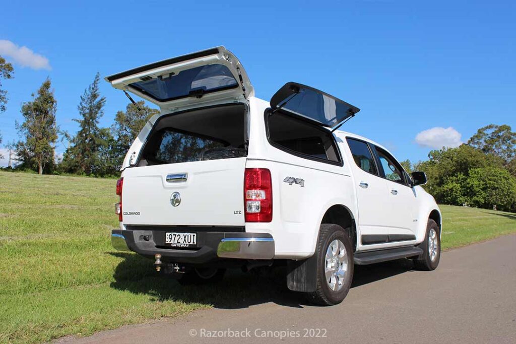 Holden Colorado 2012+ - Steel Canopies | Razorback Canopies