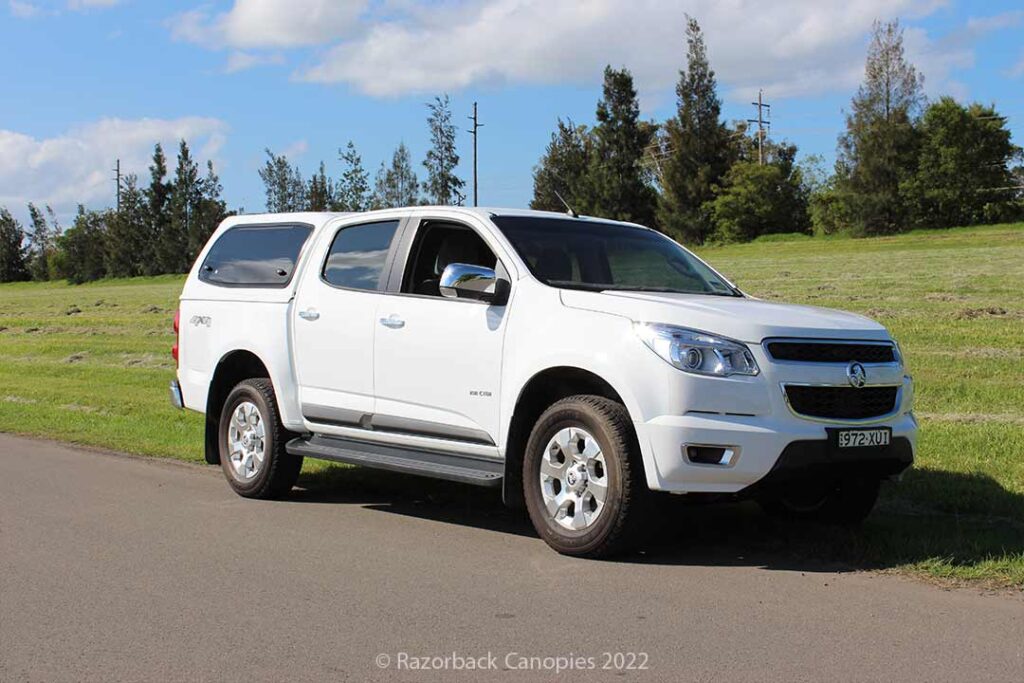 Holden Colorado 2012+ - Steel Canopies | Razorback Canopies