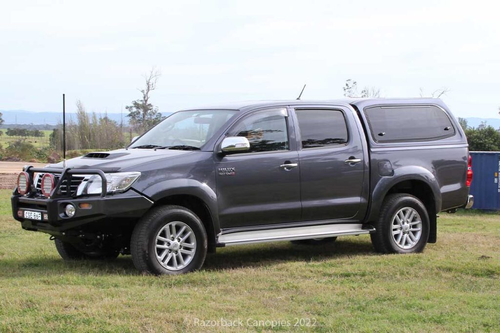 Toyota Hilux Dual Cab 2005-2015 Canopy - Steel Canopies | Razorback ...