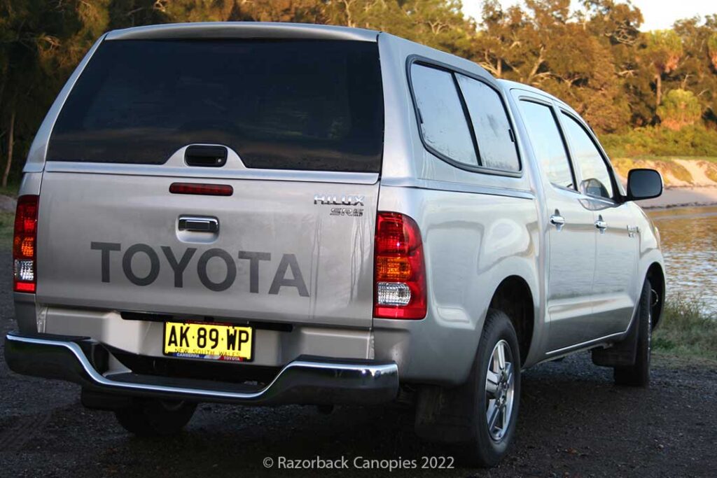 Toyota Hilux Dual Cab 2005-2015 Canopy - Steel Canopies | Razorback ...