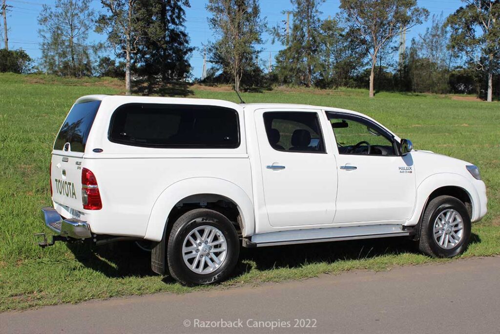 Toyota Hilux Dual Cab 2005-2015 Canopy - Steel Canopies | Razorback ...
