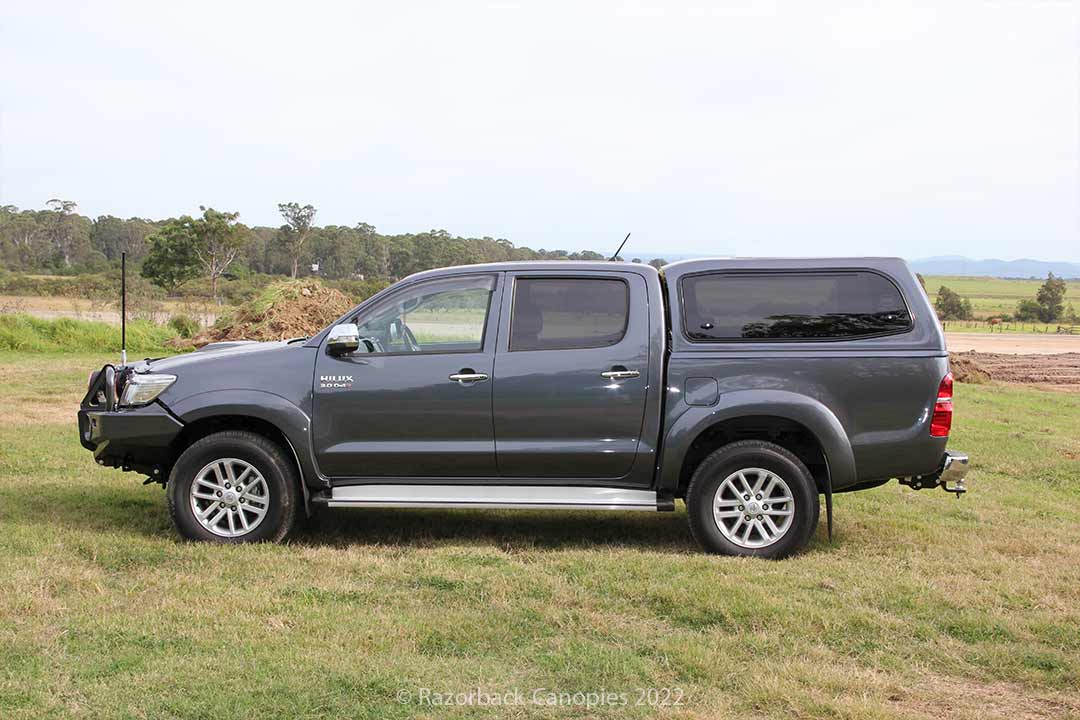 Toyota Hilux Dual Cab 2005-2015 Canopy - Steel Canopies | Razorback ...