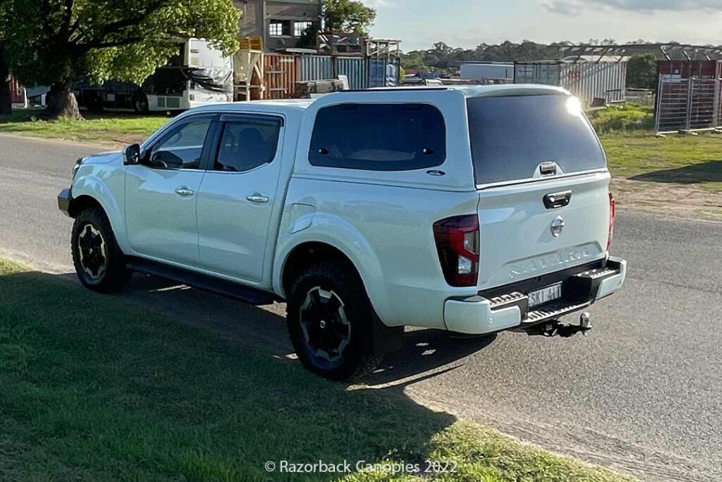 Nissan Navara Dual Cab 2021+ - Steel Canopies | Razorback Canopies