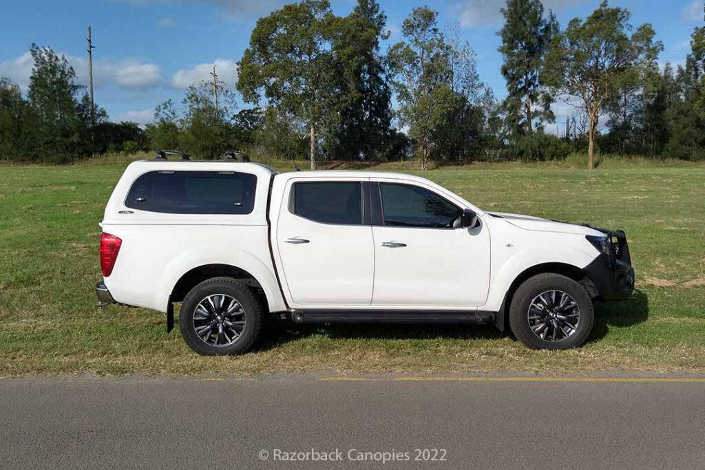 Nissan NP300 Dual Cab 2015-2020 - Steel Canopies | Razorback Canopies
