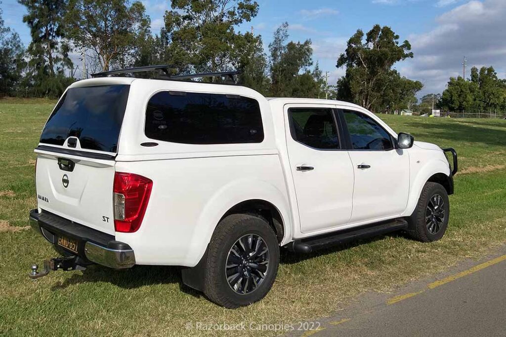 Nissan NP300 Dual Cab 2015-2020 - Steel Canopies | Razorback Canopies