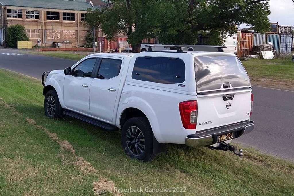 Nissan NP300 Dual Cab 2015-2020 - Steel Canopies | Razorback Canopies