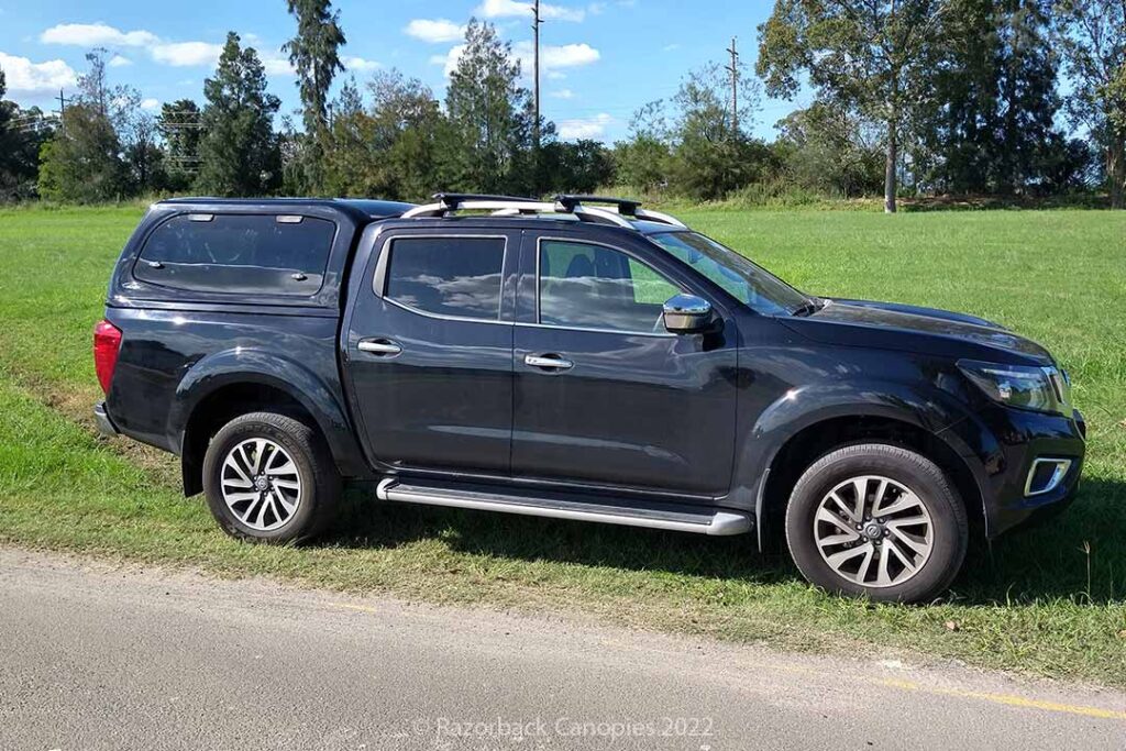 Nissan NP300 Dual Cab 2015-2020 - Steel Canopies | Razorback Canopies